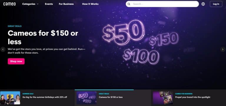 The Cameo Business Model – How Does Cameo Make Money?